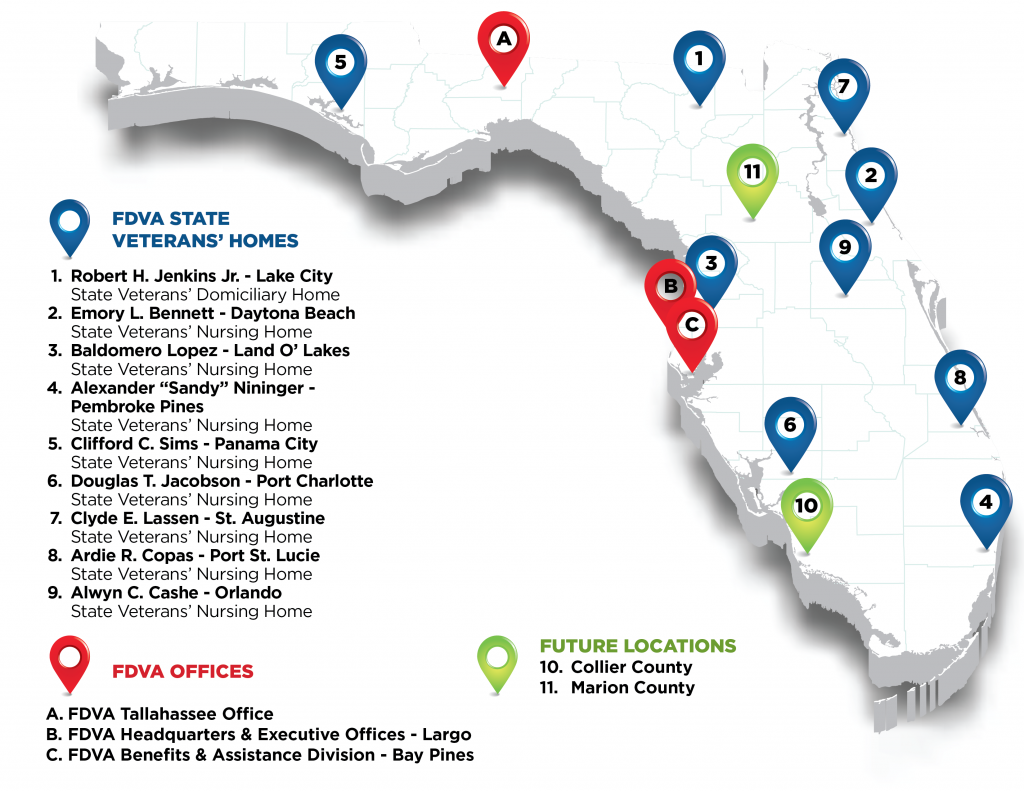 Locations – Florida Department of Veterans' Affairs